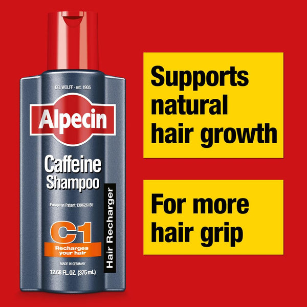 Alpecin C1 Caffeine Shampoo, 12.68 fl oz – Alpecin USA